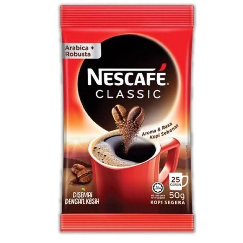 Nescafé classic refill 50g x24pack exp 04/26 | Shopee Malaysia
