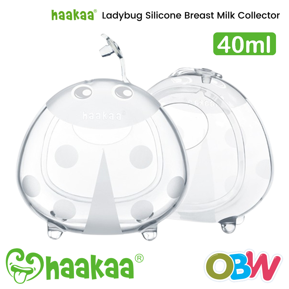 Haakaa Ladybug Silicone Breast Milk Collector (40ml) | Breastmilk ...