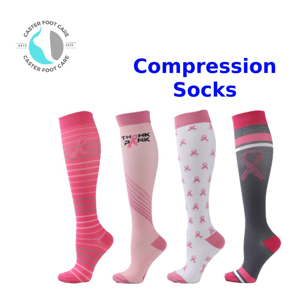 Compression Stockings Pressure Nursing Sock For Edema, Diabetes ...