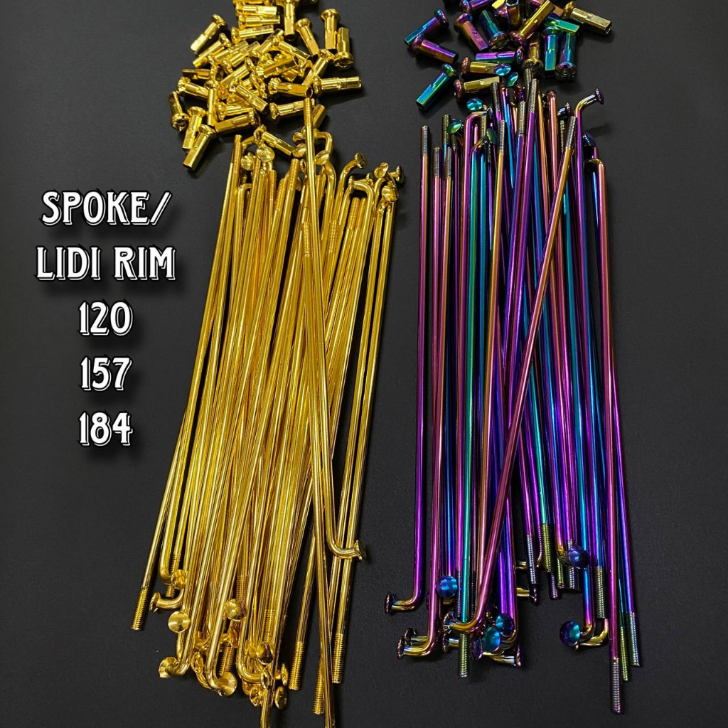 🇹🇭 🔥SPOKE / LIDI RIM ALLOY 157 184 🔥🇹🇭 WAVE 125 EX5 KRISS LC135 SRL RXZ ...