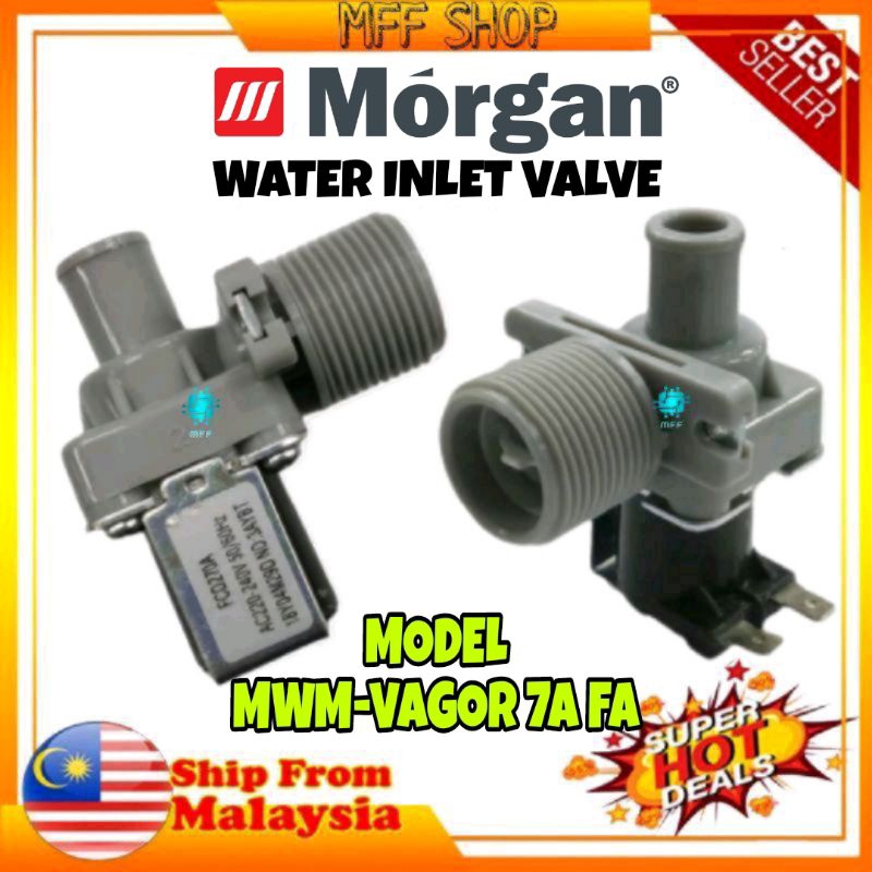 MWM-VAGOR 7A FA Morgan Washing Machine Water Inlet Valve | Shopee Malaysia