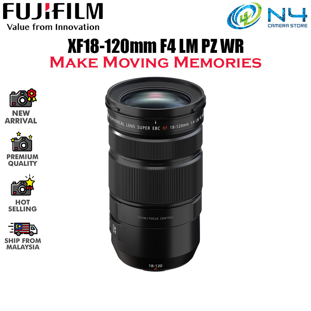Fujifilm Fujinon XF18-120mm F4 LM PZ WR Lens | Shopee Malaysia