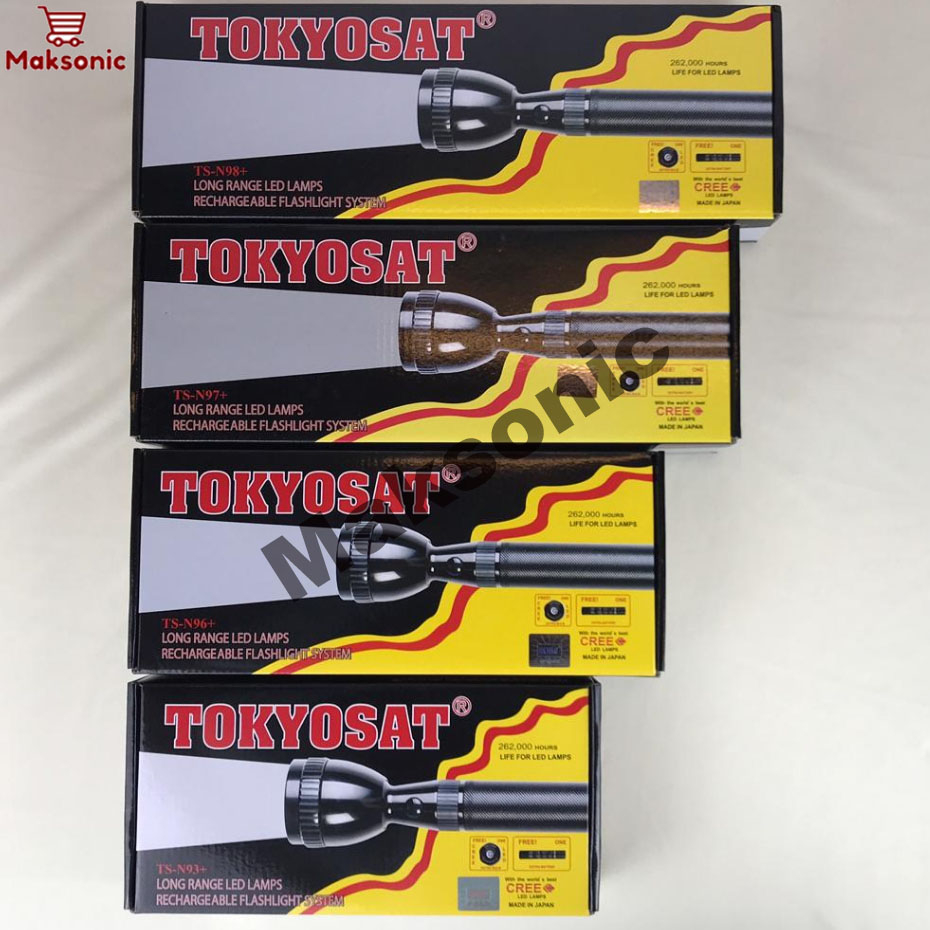 TOKYOSAT Torchlight ( TS-92/TS-N93/TS-N96/TS-N97/TS-N98 ) Rechargeable ...