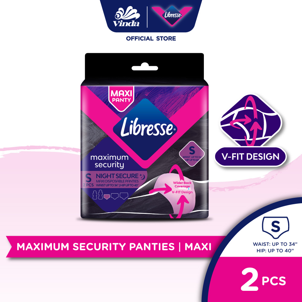 Libresse Maximum Securities Maxi Panties S/M/L (2s) | Shopee Malaysia