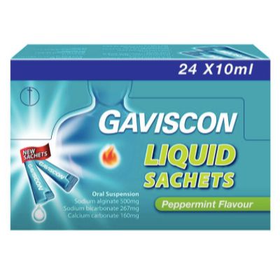 Gaviscon Liquid Sachets/Double Action 24 x 10ml | Shopee Malaysia