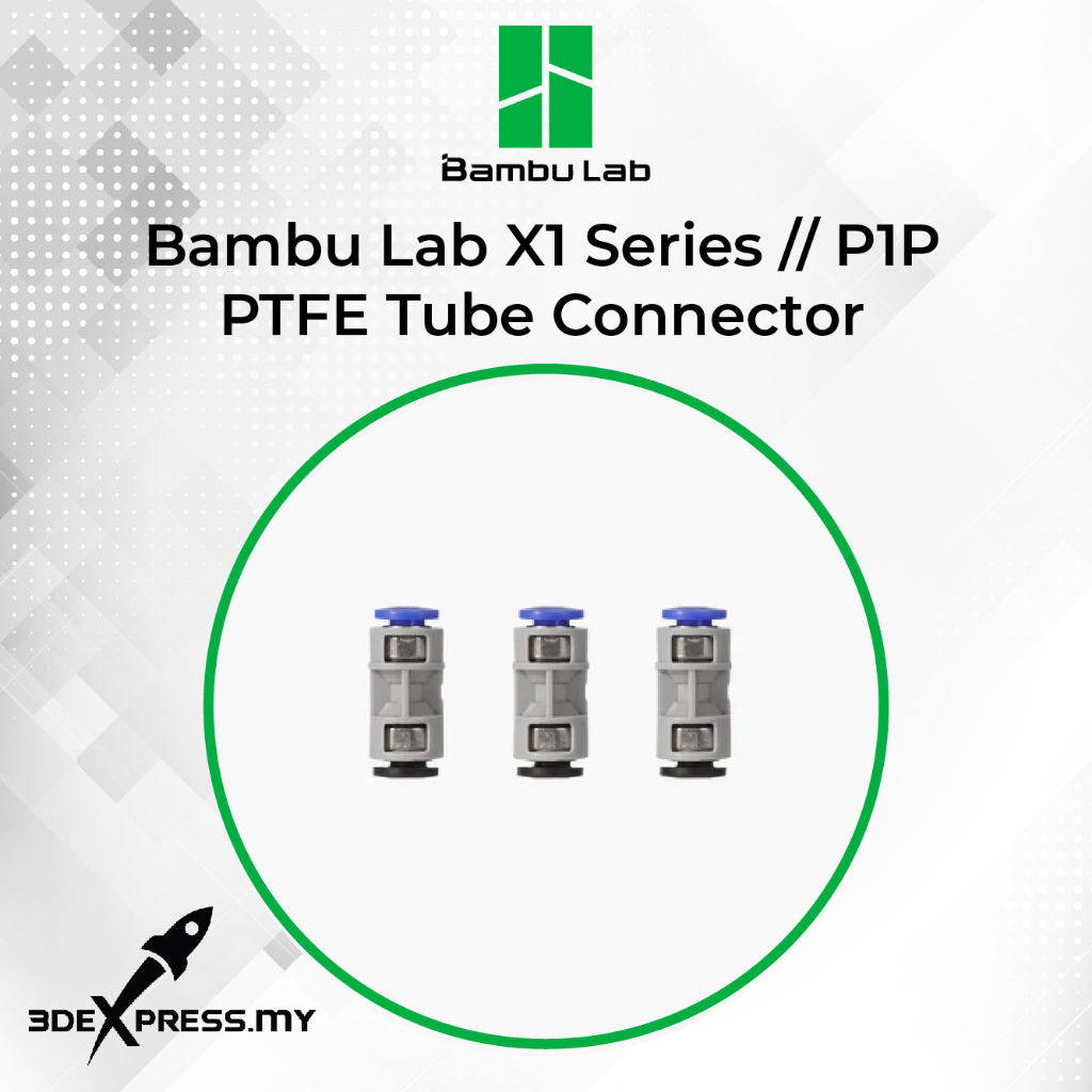 Bambu Lab X1 Series // P1P - PTFE Tube Connector | Shopee Malaysia