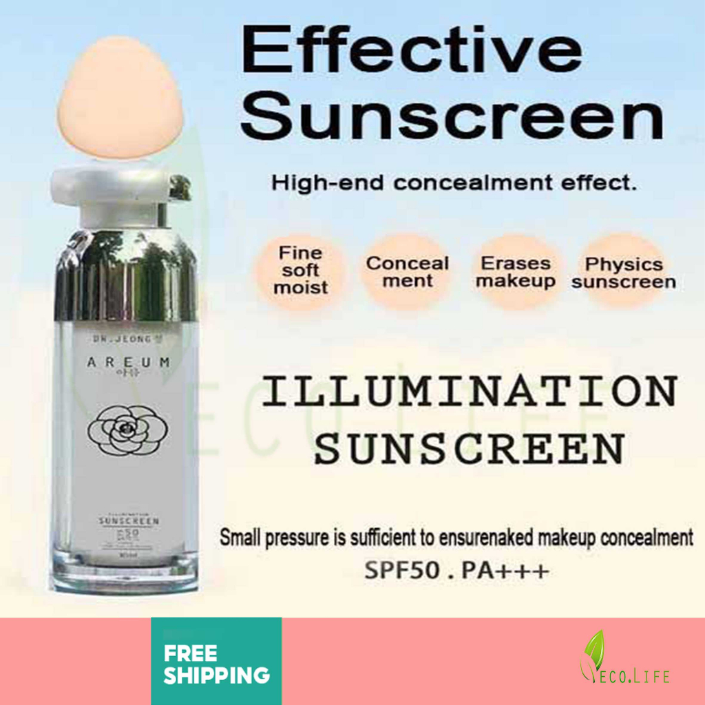 Dr Jeong Sunscreen 防曬素顏霜 Without Chemical For All SKIN Types JAMIN ...