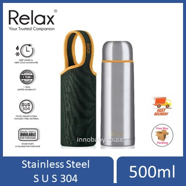 Relax Thermal Flask 500ml 热水壶 Bekas Simpan Air Panas Thermos Flask ...