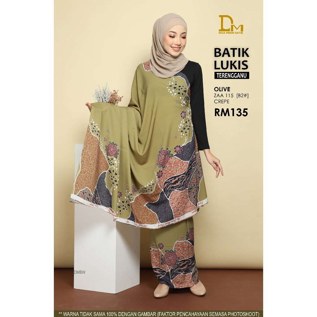 DESA MURNI BATIK - BATIK LUKIS TERENGGANU (ZAA) 🔥🔥🔥 | Shopee Malaysia