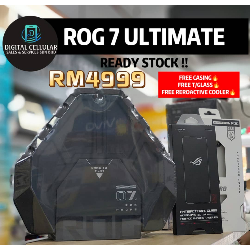 ASUS ROG 7 ULTIMATE (16GB RAM + 512GB ROM) | Shopee Malaysia