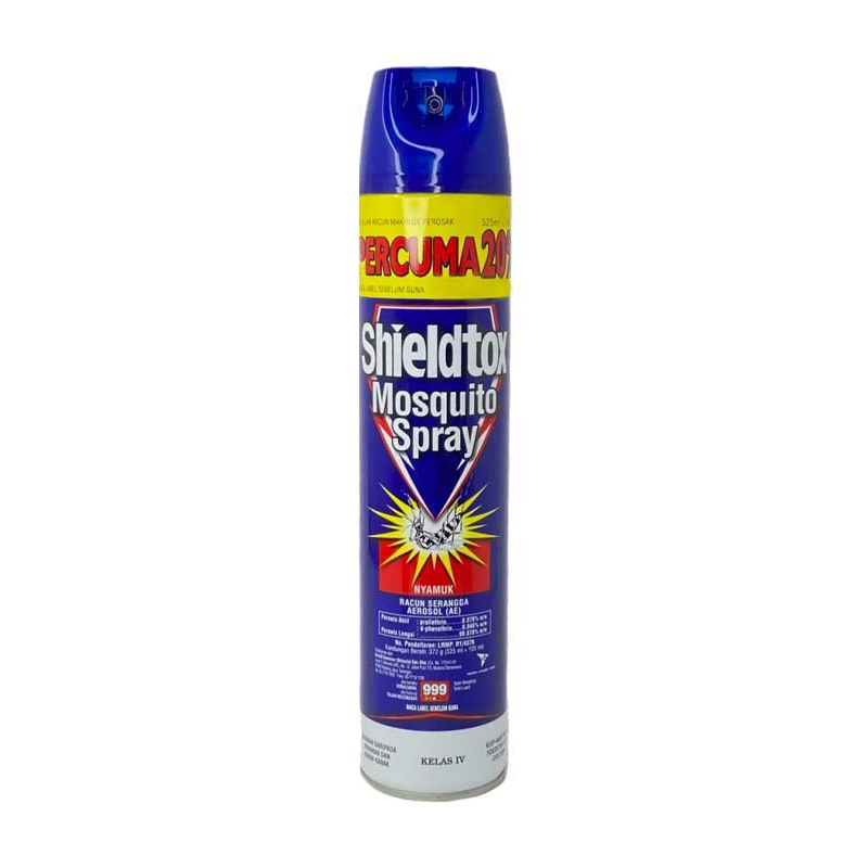 Shieldtox Mosquito Spray Aerosol 525ml or Twin Pack 600ml / Shieldtox ...