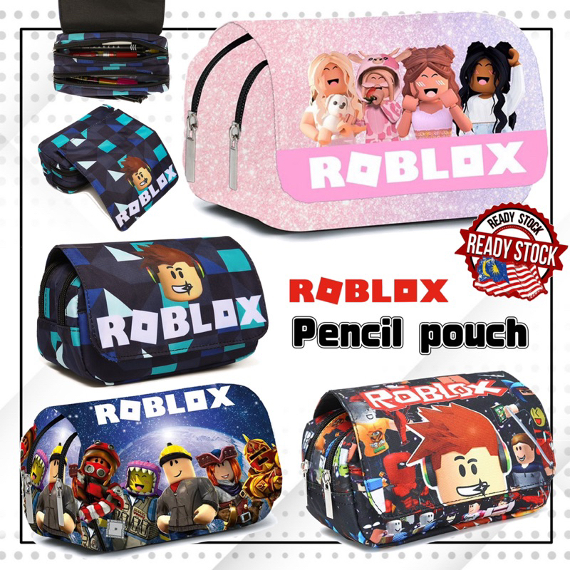 pink ROBLOX girl pencil pouch birthday gift | Shopee Malaysia