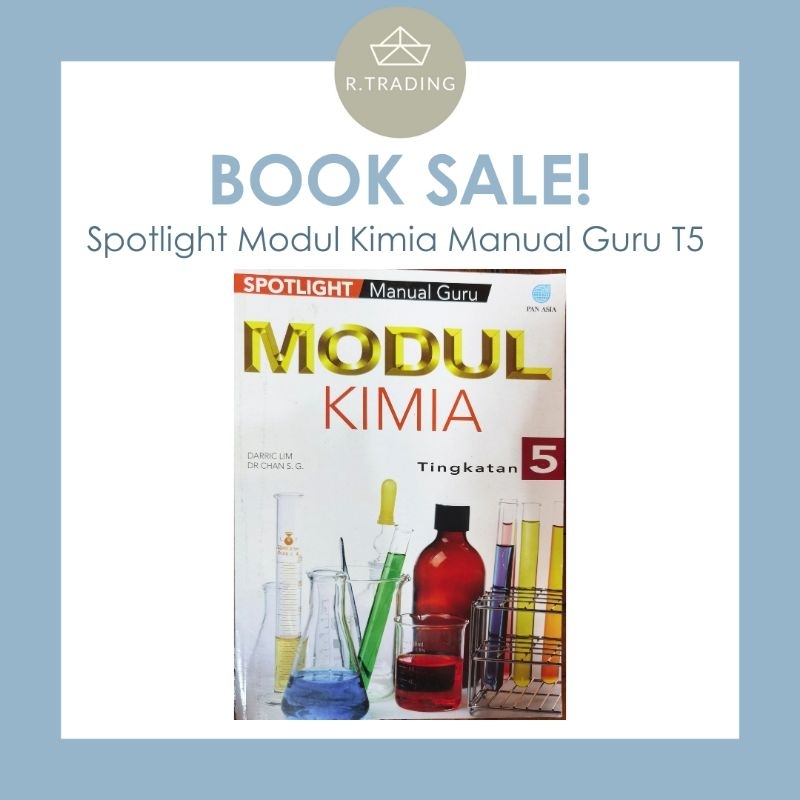 Spotlight Modul Kimia Manual SPM Tingkatan 5 (Manual Guru) | Shopee ...