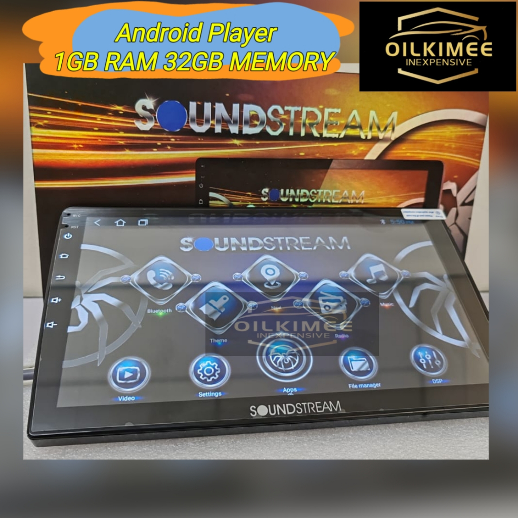 SOUNDSTREAM T3L Android 12 Car Android Player - 9inch /110inch HD (1 ...