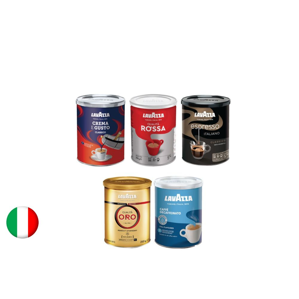 Lavazza Ground Coffee Powder Tin (250g) | Shopee Malaysia