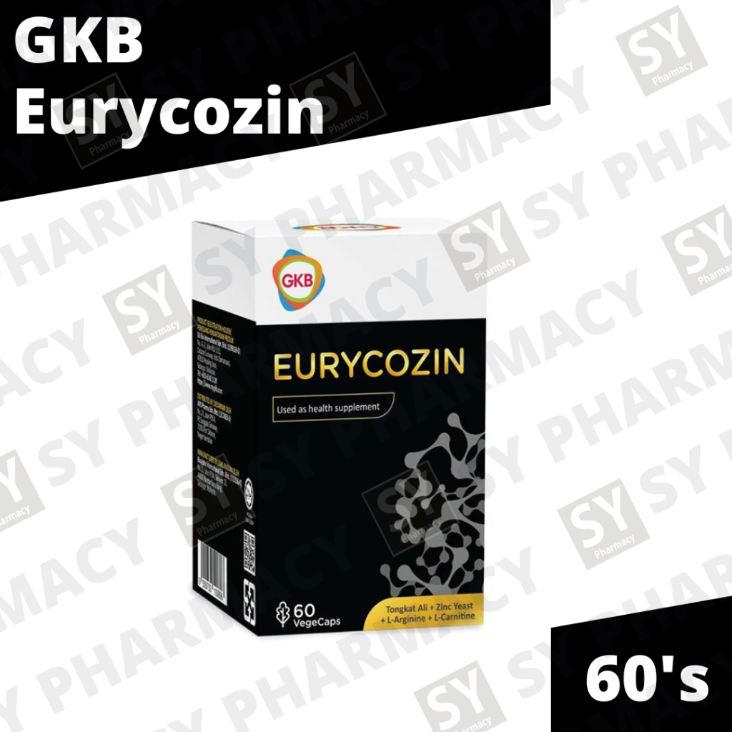 [FREE SHIPPING!!!] GKB Eurycozin 60's (Exp: 08/2025) | Shopee Malaysia