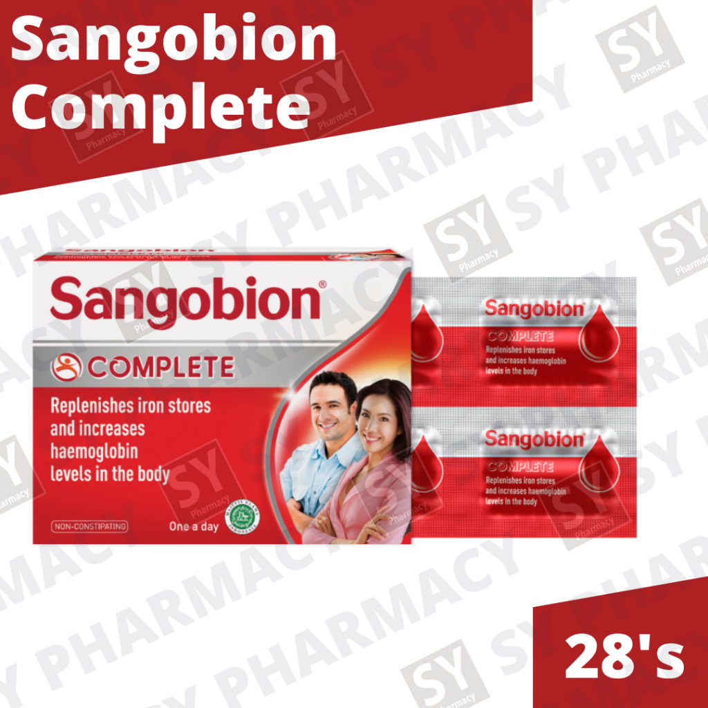 Sangobion Complete 28'S (Exp: 10/2025) | Shopee Malaysia