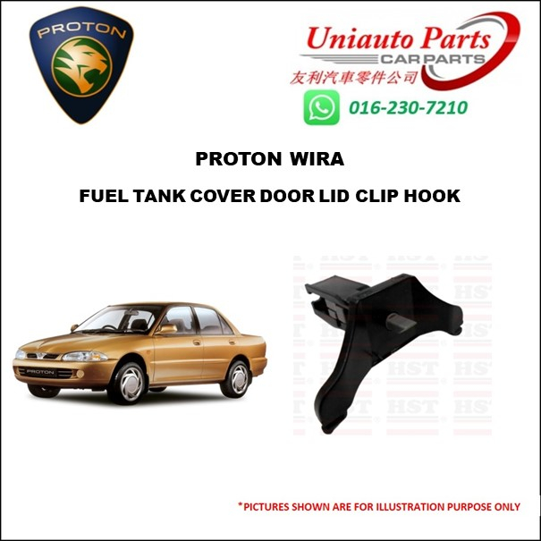 PROTON WIRA FUEL TANK COVER DOOR LID CLIP HOOK | Shopee Malaysia