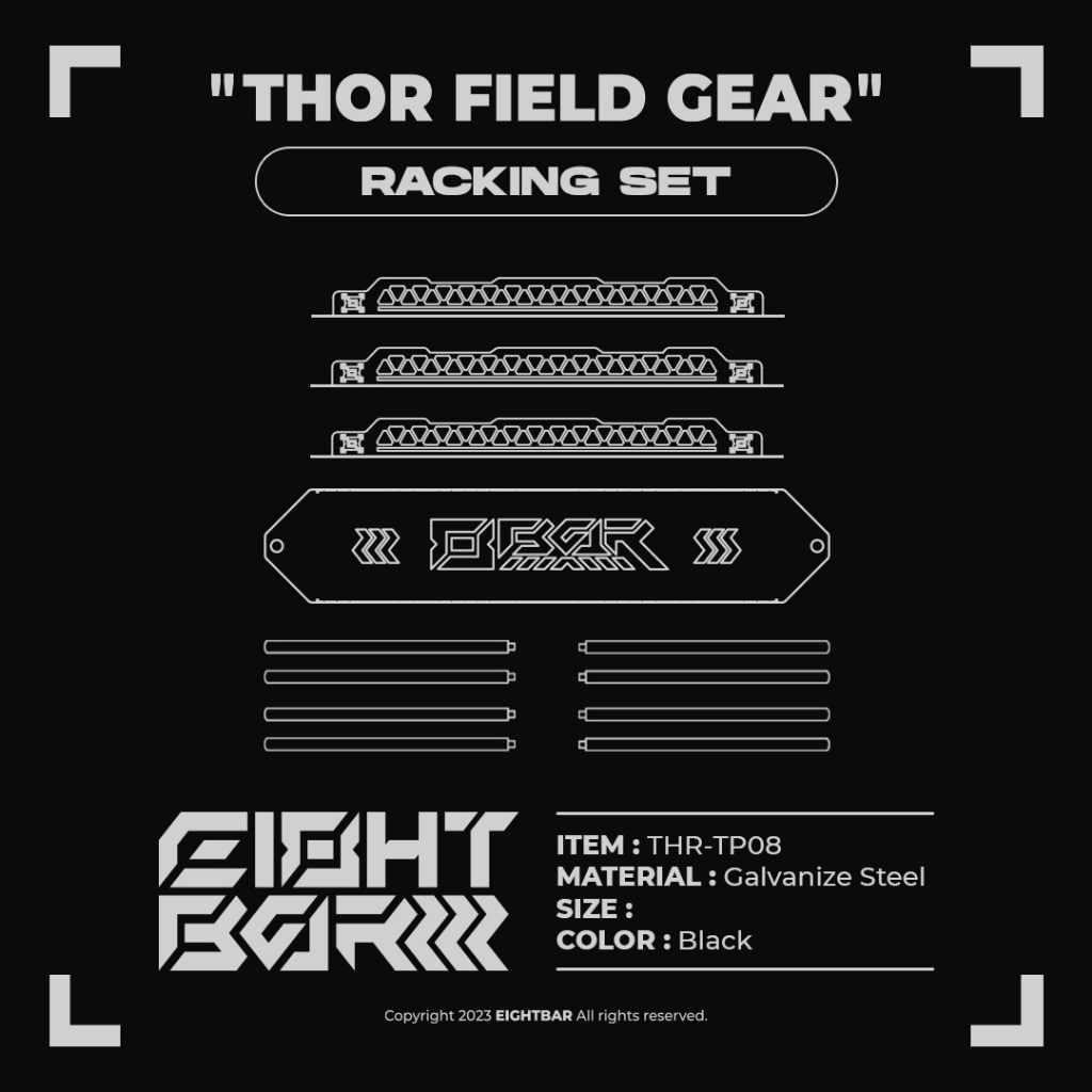 (THR-TP08)EIGHTBAR OFFICIAL THOR RACKING SET | Shopee Malaysia