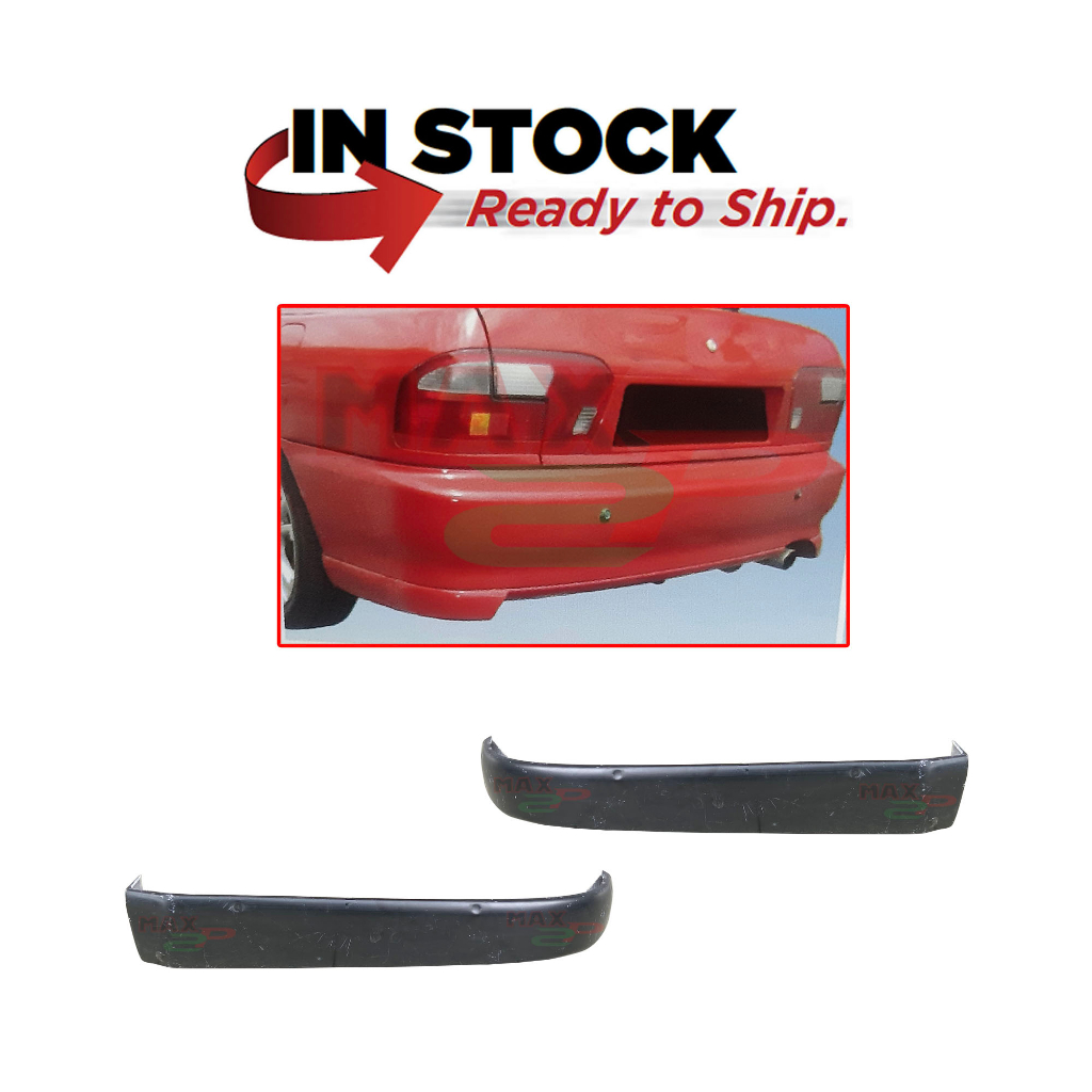 Proton Wira Aeroback SE Style Rear Back Skirt Lower Lip Spoiler ...