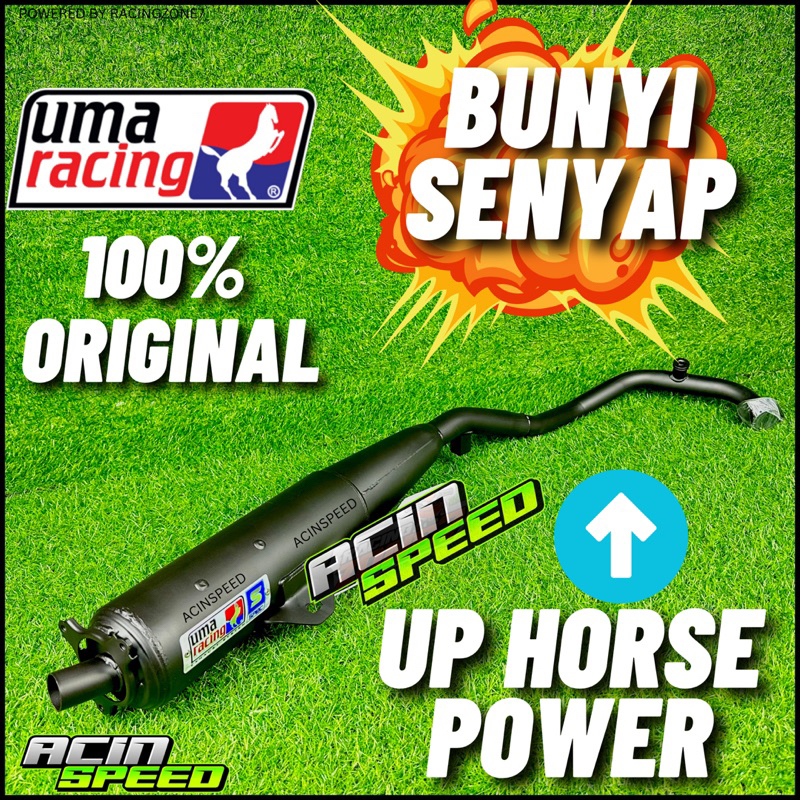 100% UMA RACING STANDARD RACING EXHAUST/ Tru / Back Pressure/ LC135 ...