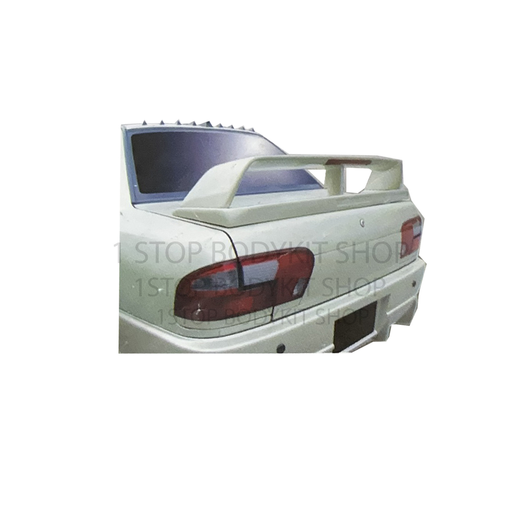 PROTON WIRA SALOON SPOILER EVO 2 OEM (LED)（FIBER GETAH ) SKIRT LIP ...
