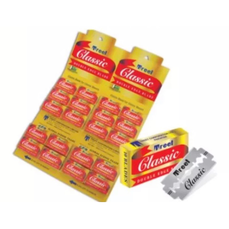 Classic Treet Double Edge Blade (200's) | Shopee Malaysia