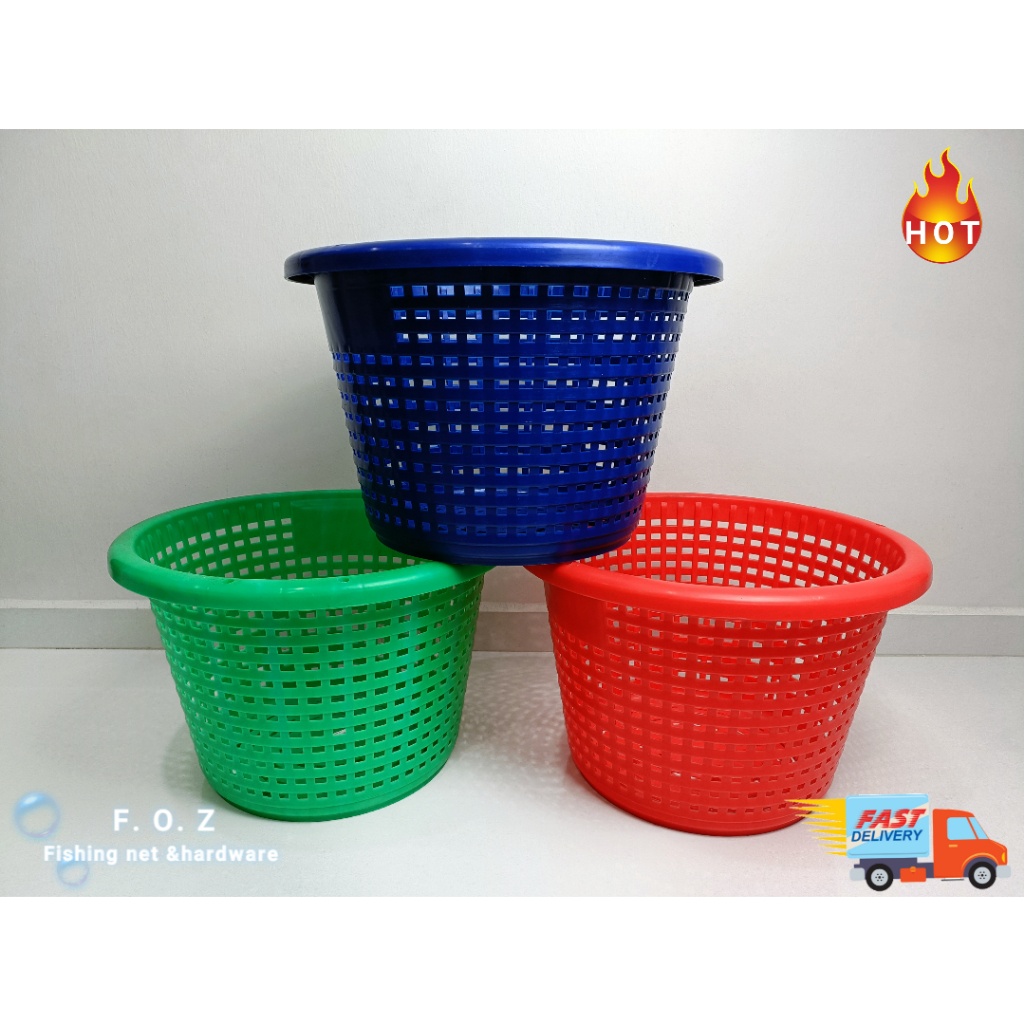 Bakul Plastik | Bakul Ikan | Bakul Nelayan | Gardener | Plastik Tebal ...