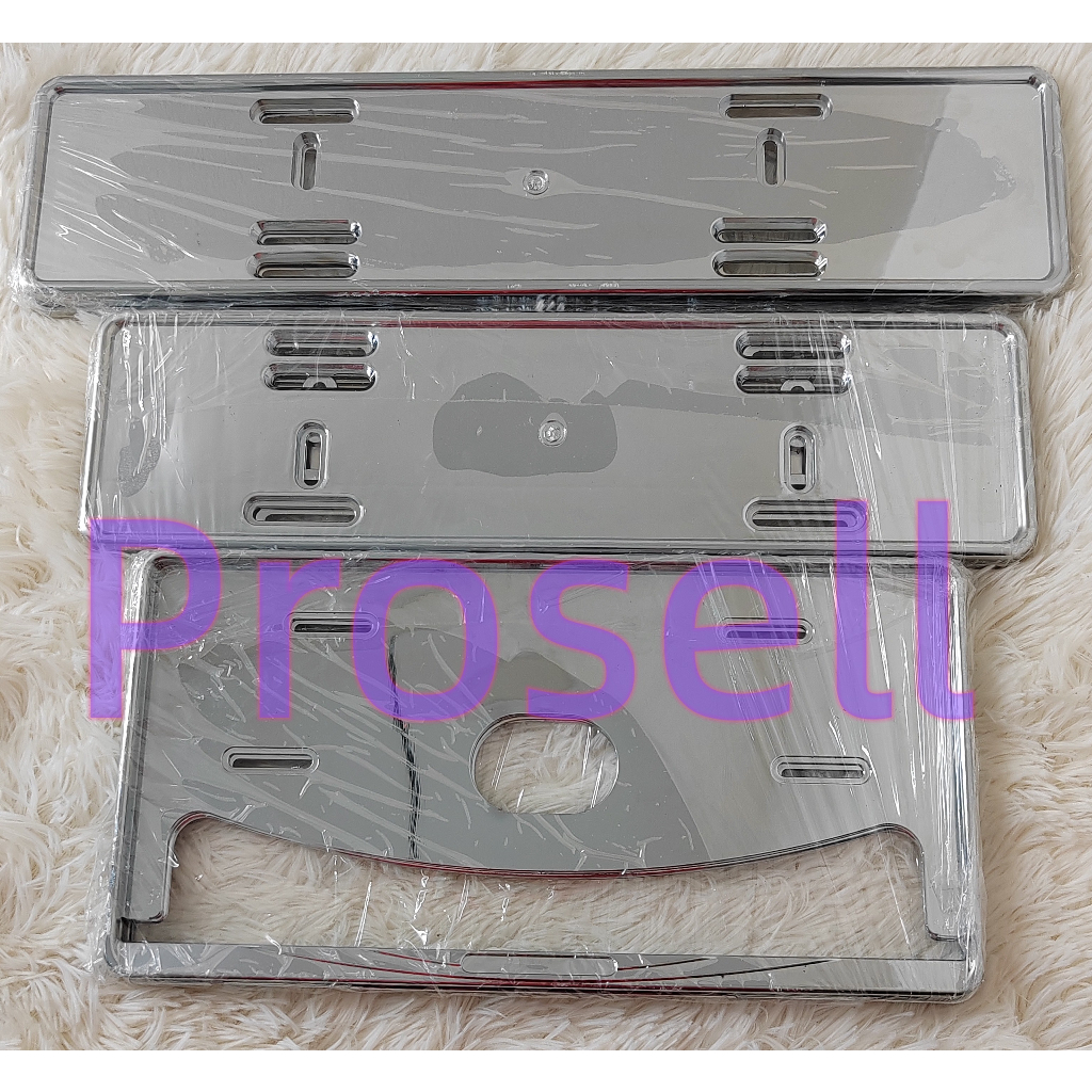 Casing Plate Chrome Number Plate Frame (1pc) | Shopee Malaysia