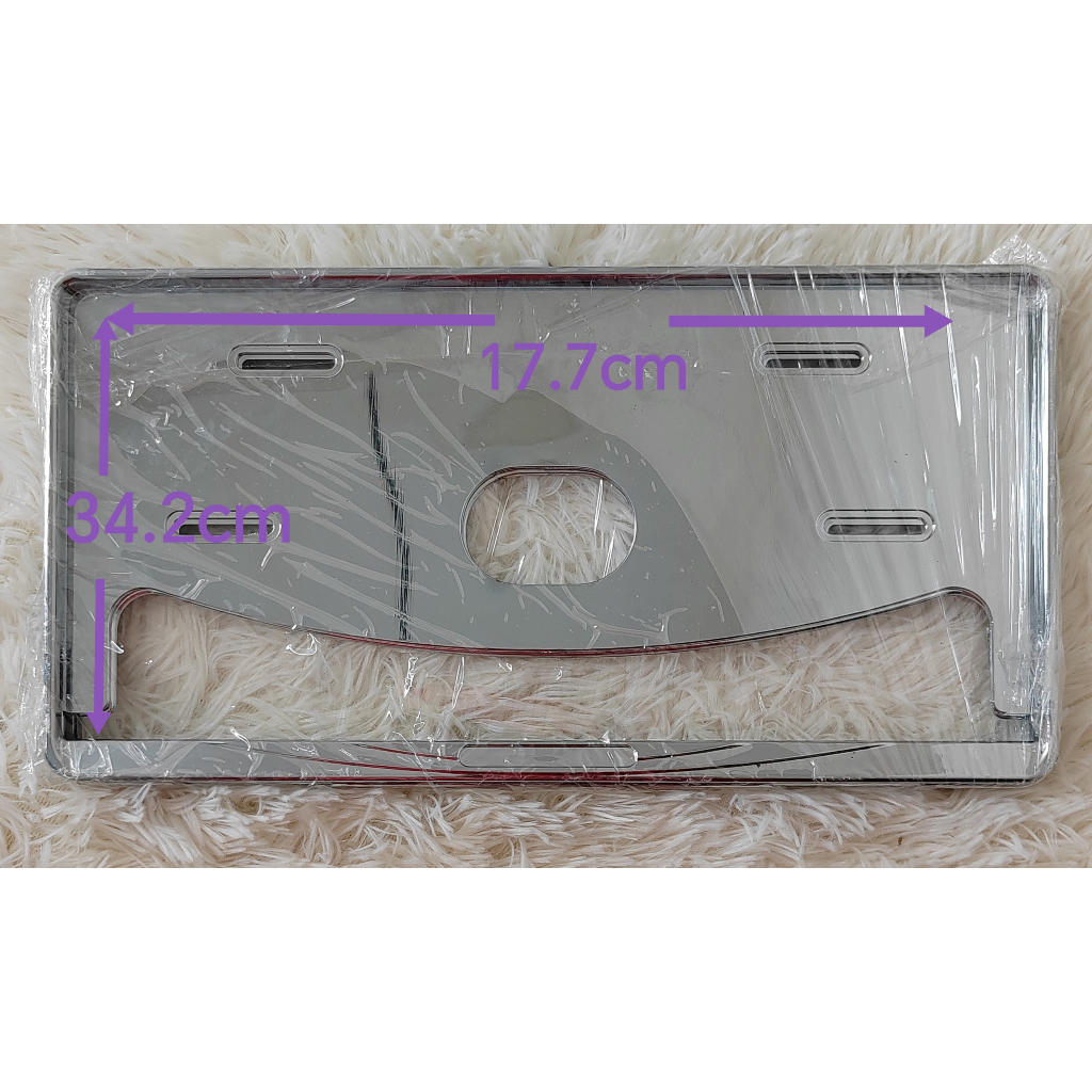 Casing Plate Chrome Number Plate Frame (1pc) | Shopee Malaysia