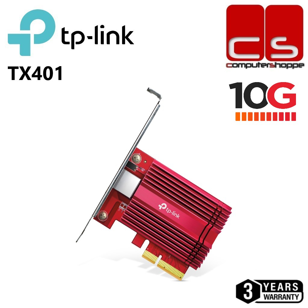 TP-Link TX401 10 Gigabit PCI Express Network Adapter | Shopee Malaysia