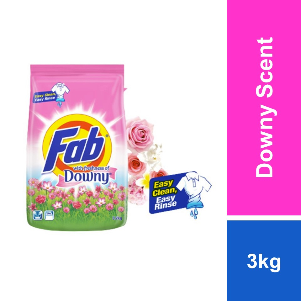 Fab with Freshness of Downy Laundry Powder 3kg | Shopee Malaysia
