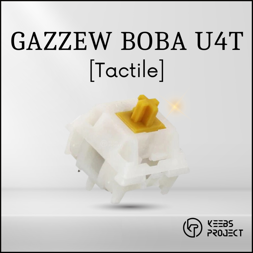 [READY STOCK] New Gazzew Boba U4T & U4TX Tactile Switches Switch for ...