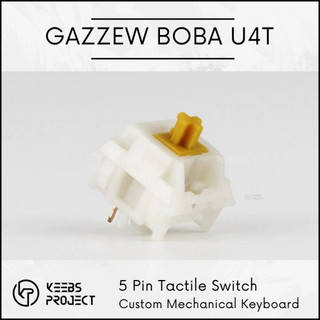 [READY STOCK] New Gazzew Boba U4T & U4TX Tactile Switches Switch for ...