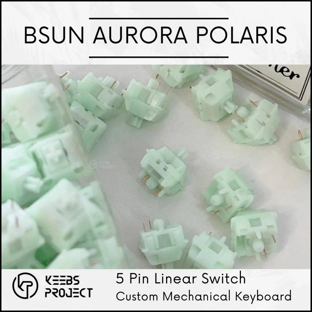 [READY STOCK] BSUN Aurora Polaris Linear Switches Switch for Mechanical ...