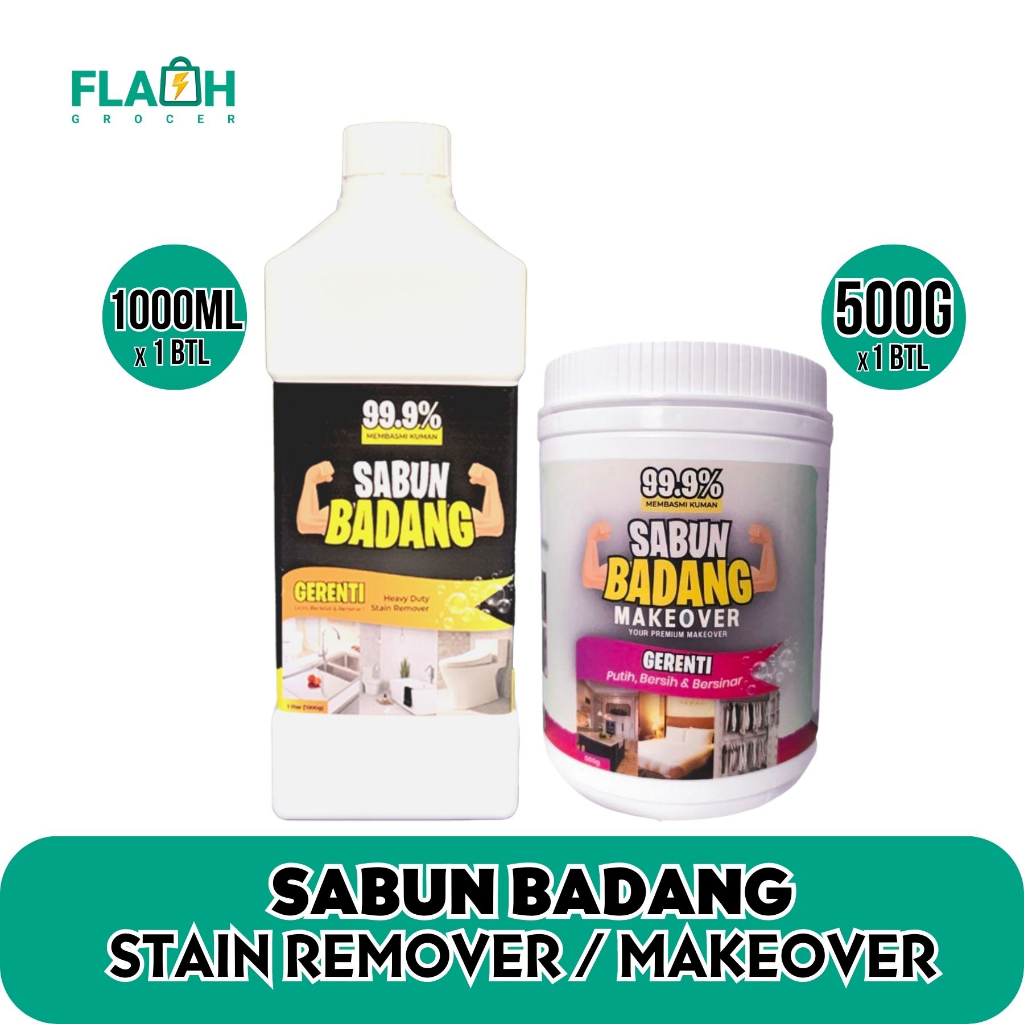 KAFERRY Sabun Badang Stain Remover 1000ml/SABUN BADANG pencuci baju ...