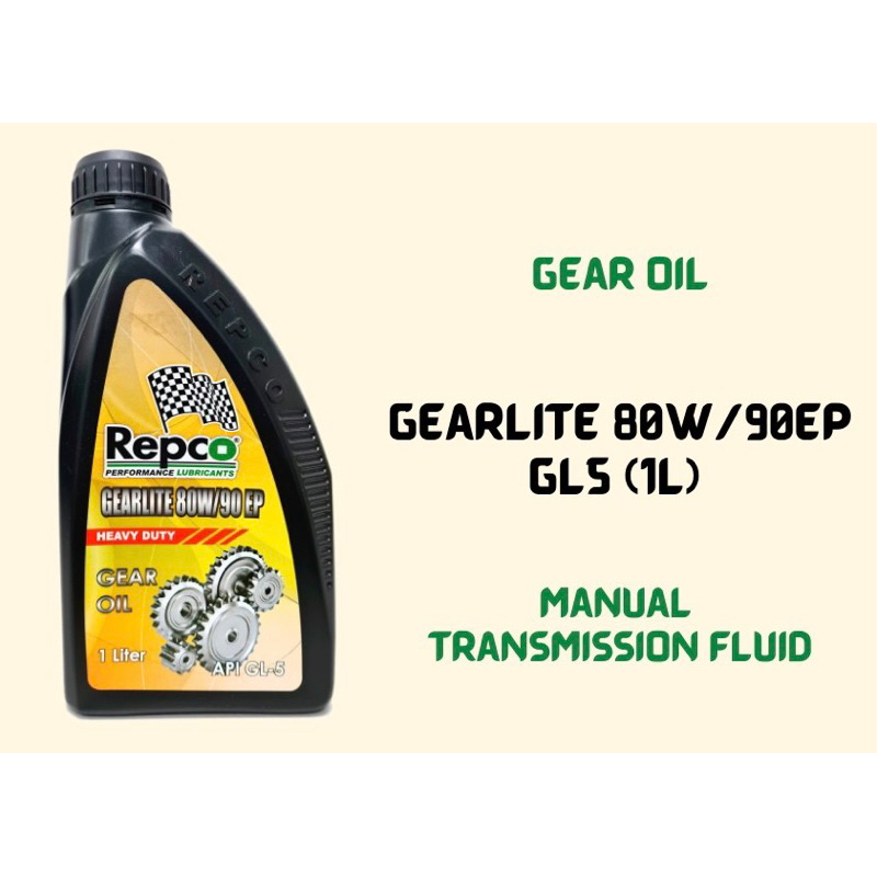Repco 80W90 Manual Gearbox Oil 1 Liter | Shopee Malaysia