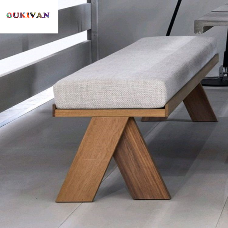 Bangku Bench Kayu Asli With Cushion Multi Function Bench Kerusi Panjang ...