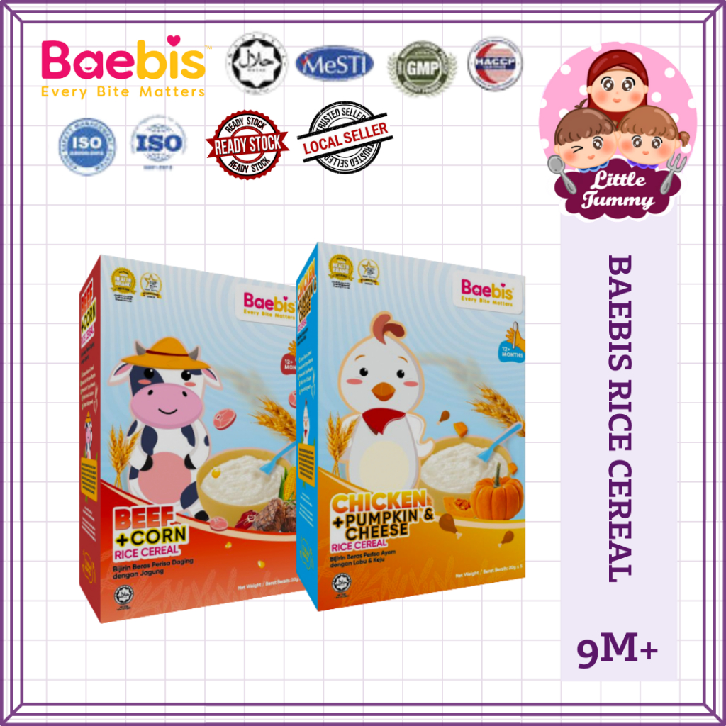 Halal Baebis Baby Rice Cereal 9m+ | Shopee Malaysia