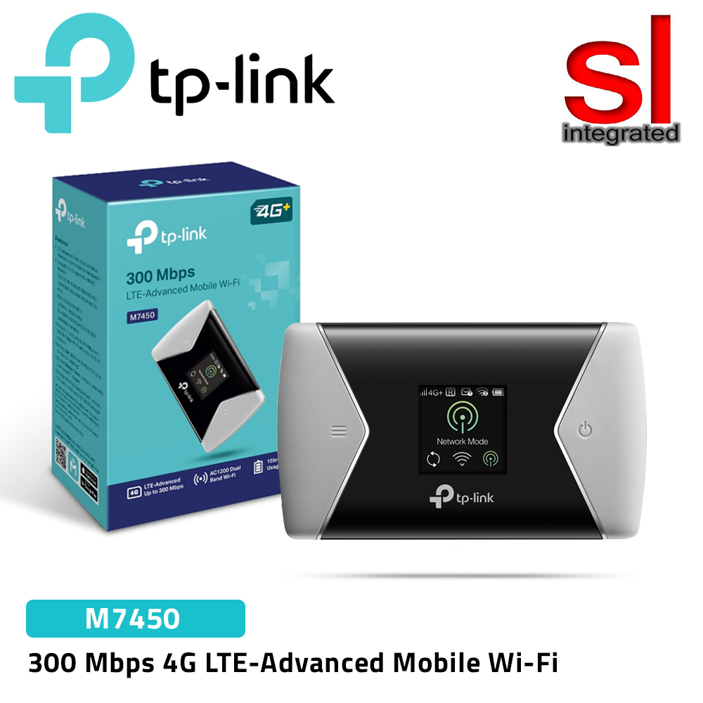 TP-Link M7450 300 Mbps 4G LTE-Advanced Mobile Wi-Fi | Shopee Malaysia