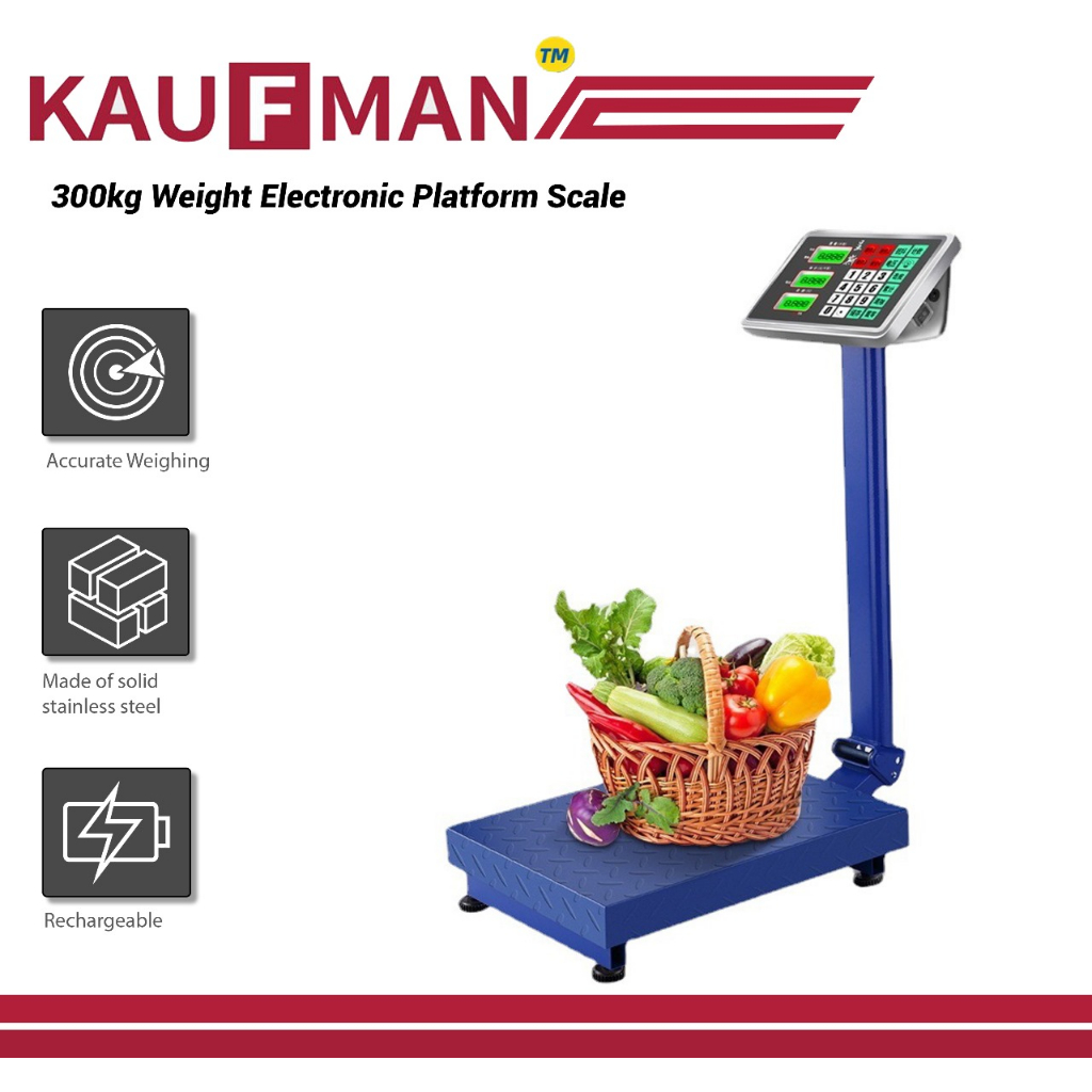 300kg Digital Electronic Price Platform Scale | Shopee Malaysia