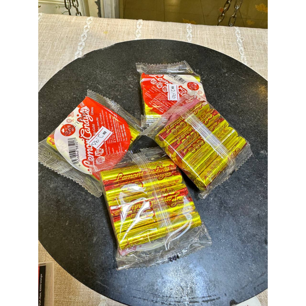 Lemon Tablet Candy Gula-Gula Limau 8g x 5 rolls | Shopee Malaysia