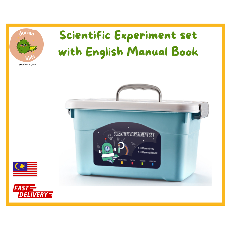 Science Experiment set/88 experiment with English Manual book | Shopee ...