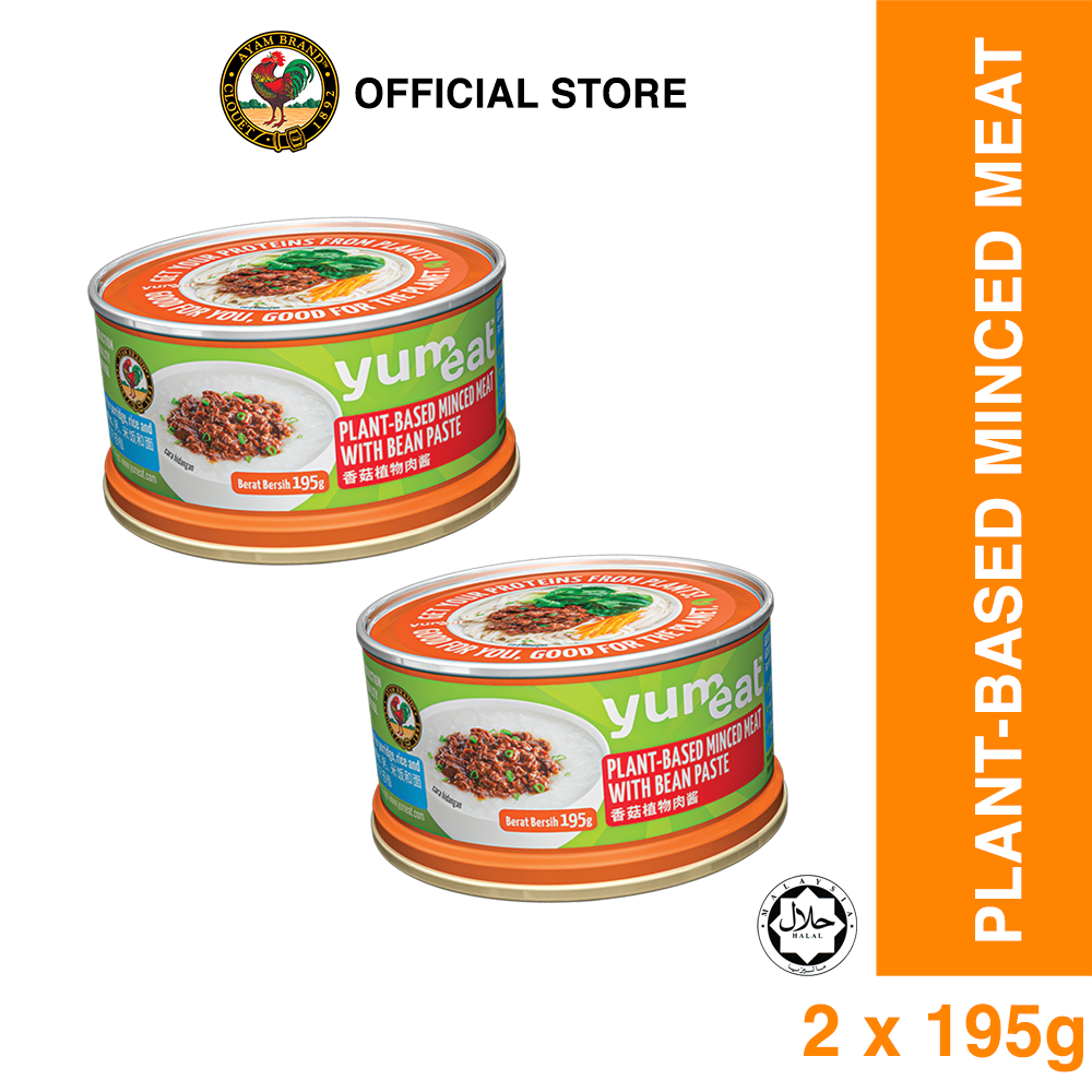 Yumeat Plant-Based Minced Meat with Bean Paste Bundle (195g x 2) | Shopee Malaysia