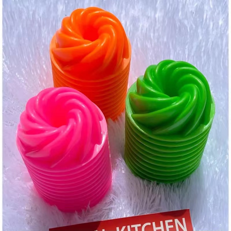 Acuan Kaswi Viral Twister Mold/AGAR/JELLY/MINI Pudding/Chocolate/PUTU ...