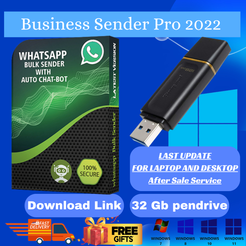 Business Sender Pro 2022 WhatsApp Blaster Whatsapp Blaster | Bulk ...