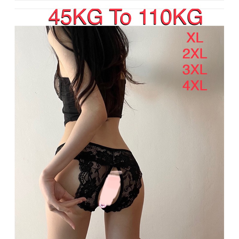 Sexy Panties open crotch Seluar dalam seksi can fit up to 110KG 性感开洞内裤Sch P31 | Shopee Malaysia
