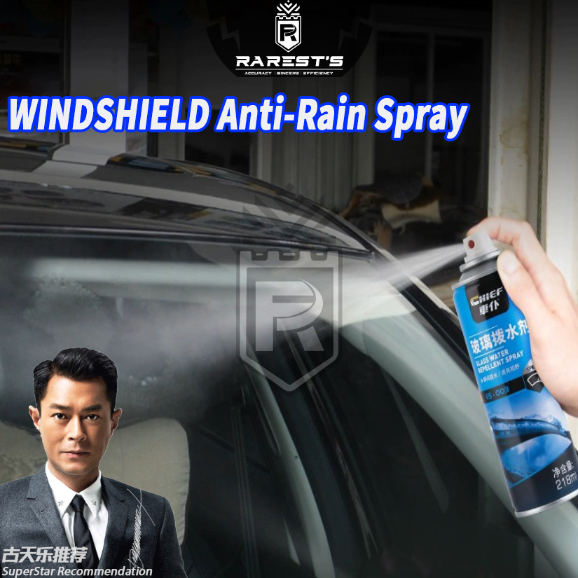 Anti-Rain Spray WINDSHIELD Coating Chief Water Repellent Spray Glass ...