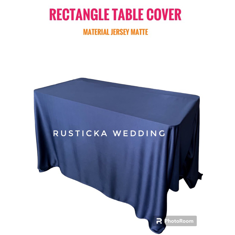 Rectangle Tablecloth MultiColour Plain Style Hotel Wedding Banquet ...