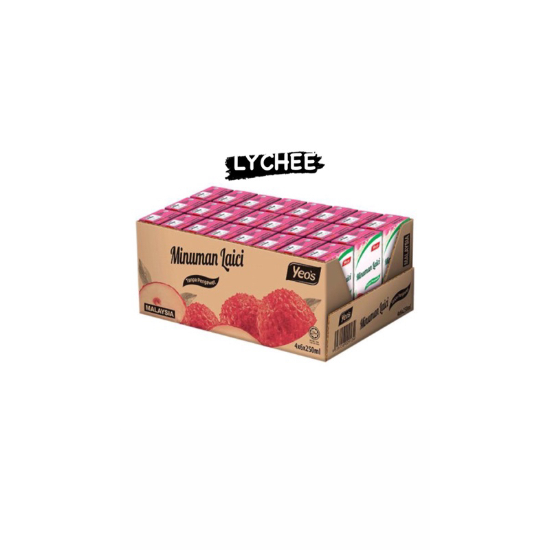 ~YEOS LYCHEE CARTON~ | Shopee Malaysia